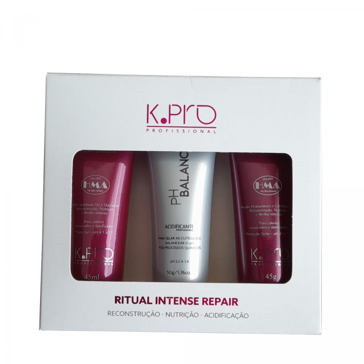 K.Pro Kit Intense Repair Shampoo + Condicionador + pH Balancer - Verão 2024 - Especiais | Ilha ...