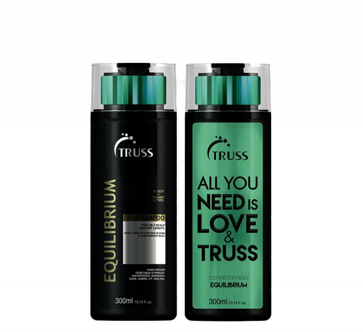 Truss Equilibrium Kit Shampoo e Condicionador (2x300ml) - Edição ...