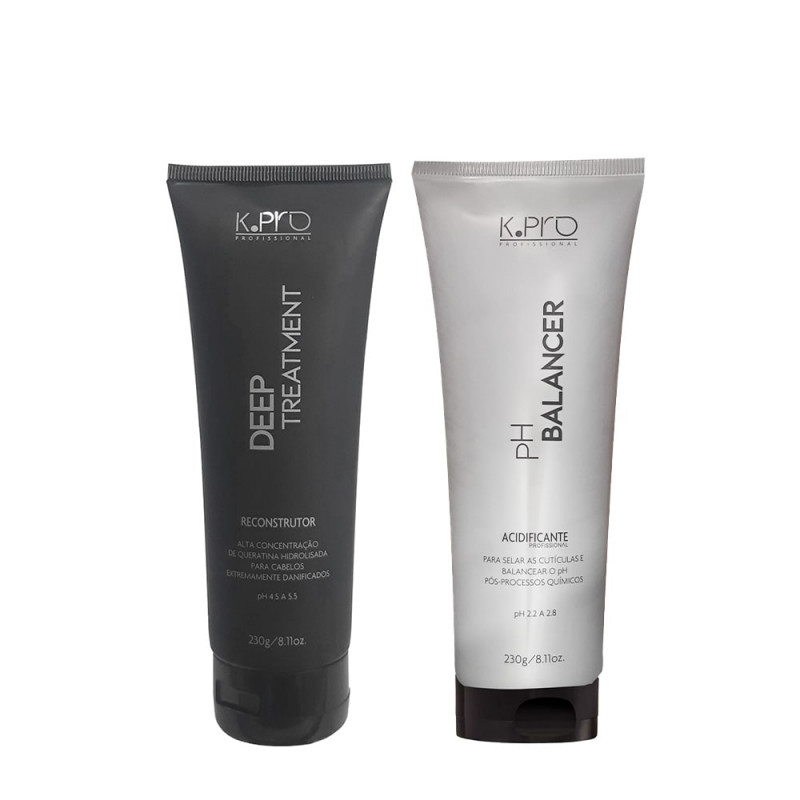 K.Pro Kit Deep Reconstrutor + pH Balancer Acidificante - Novidades ...